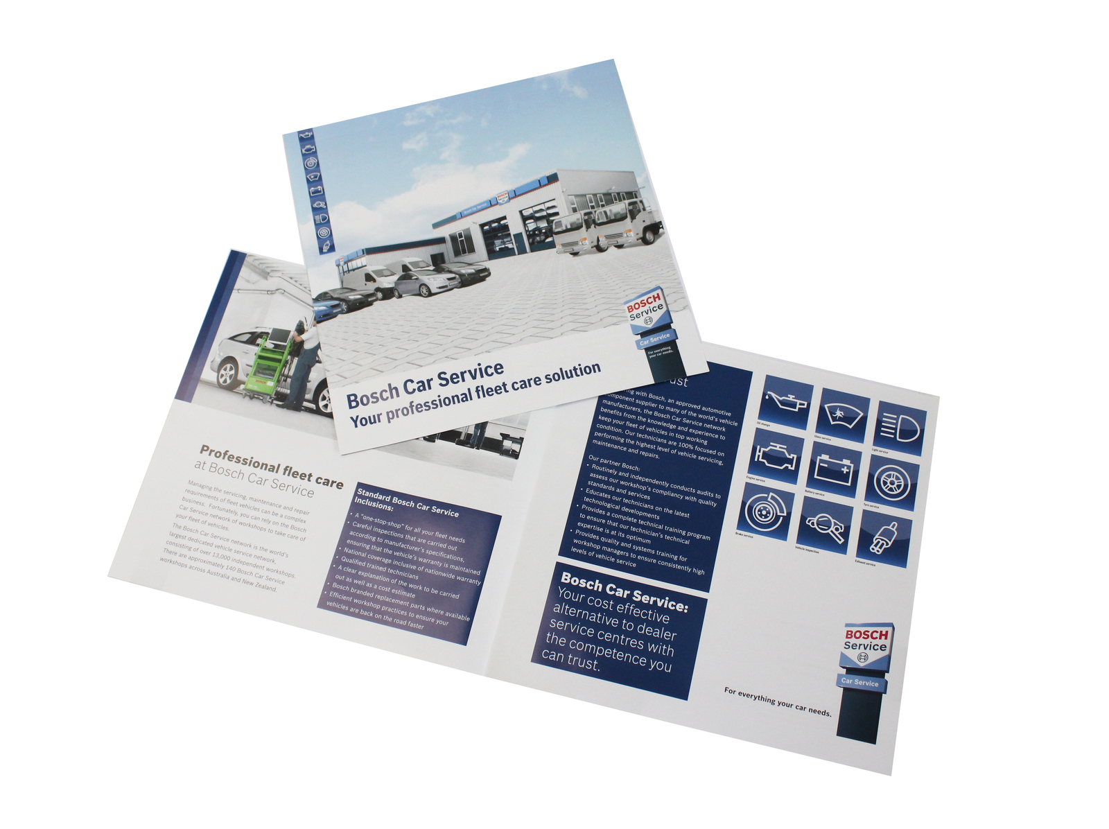 Bosch Car Service Fleet Care Booklet